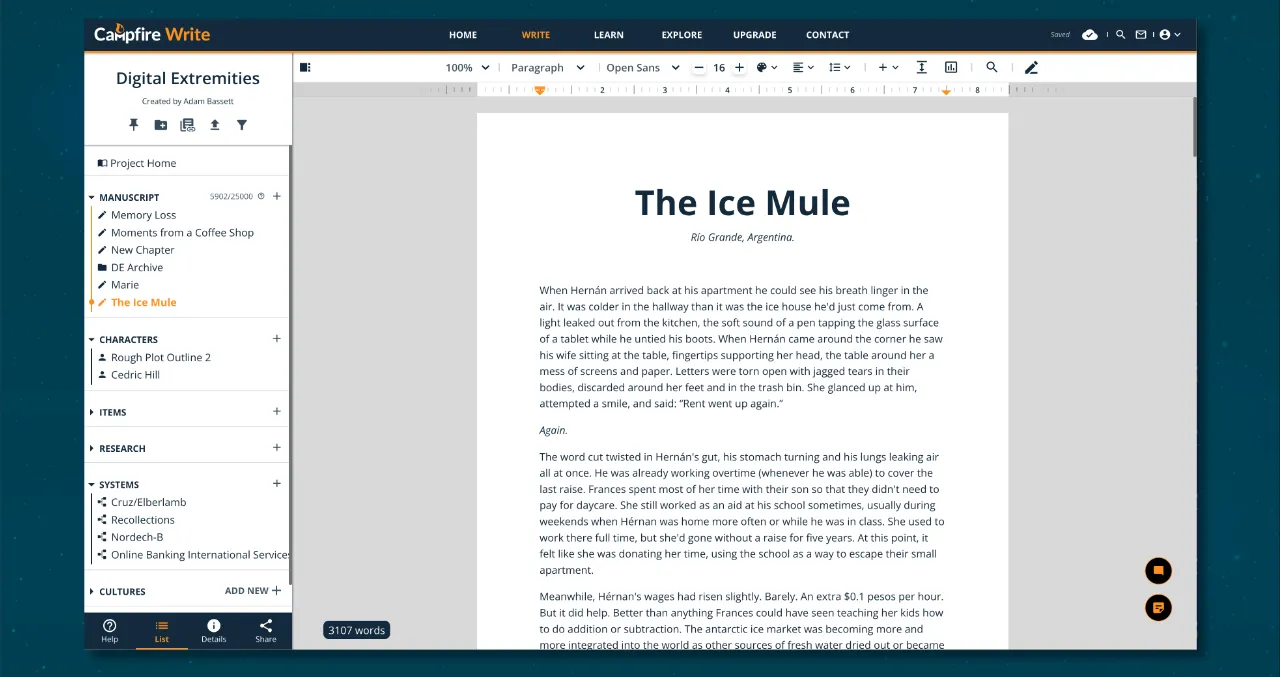 Manuscript Module Tutorial