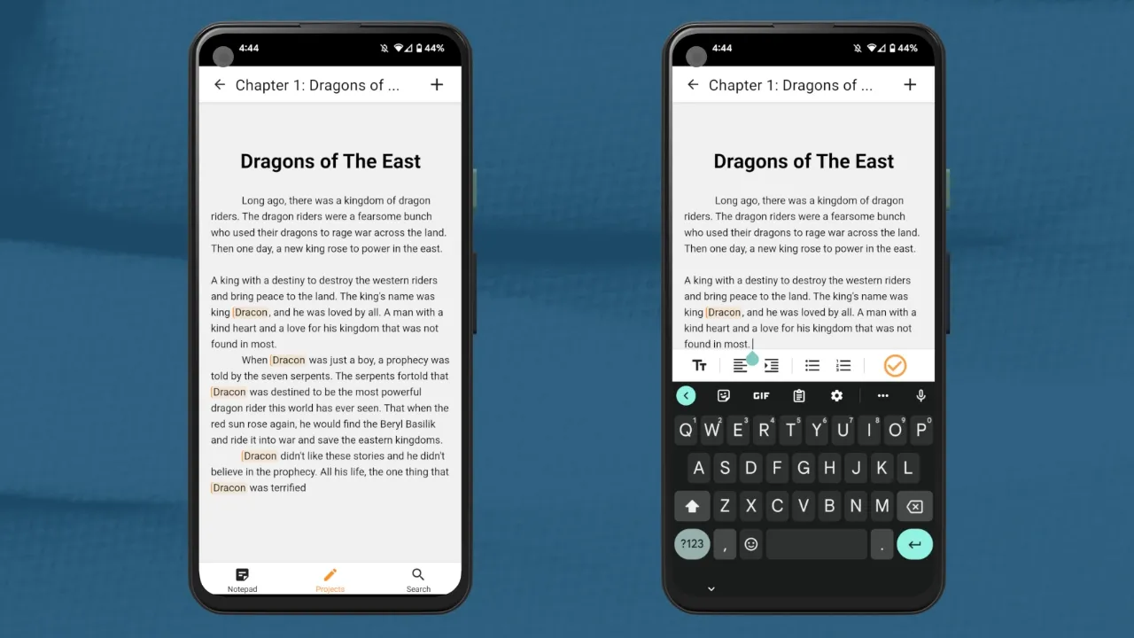 CF Creators: Navigating Campfire’s Mobile Writing App