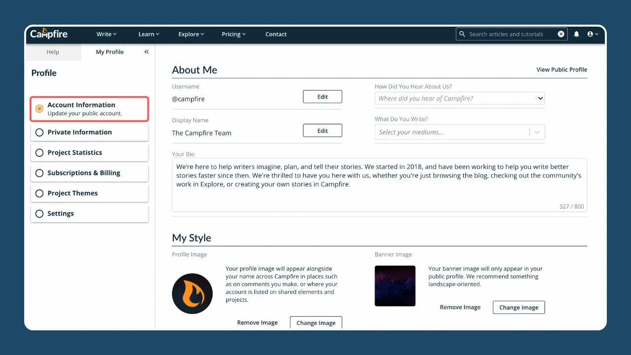 Account Preferences & Settings Tutorial