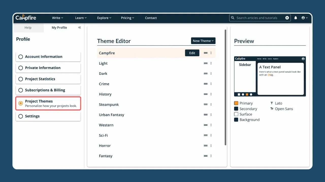 Account Preferences & Settings Tutorial