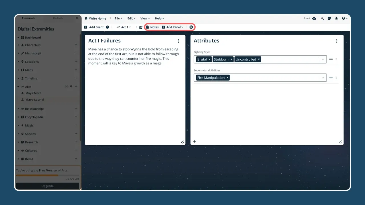Arcs Module Tutorial