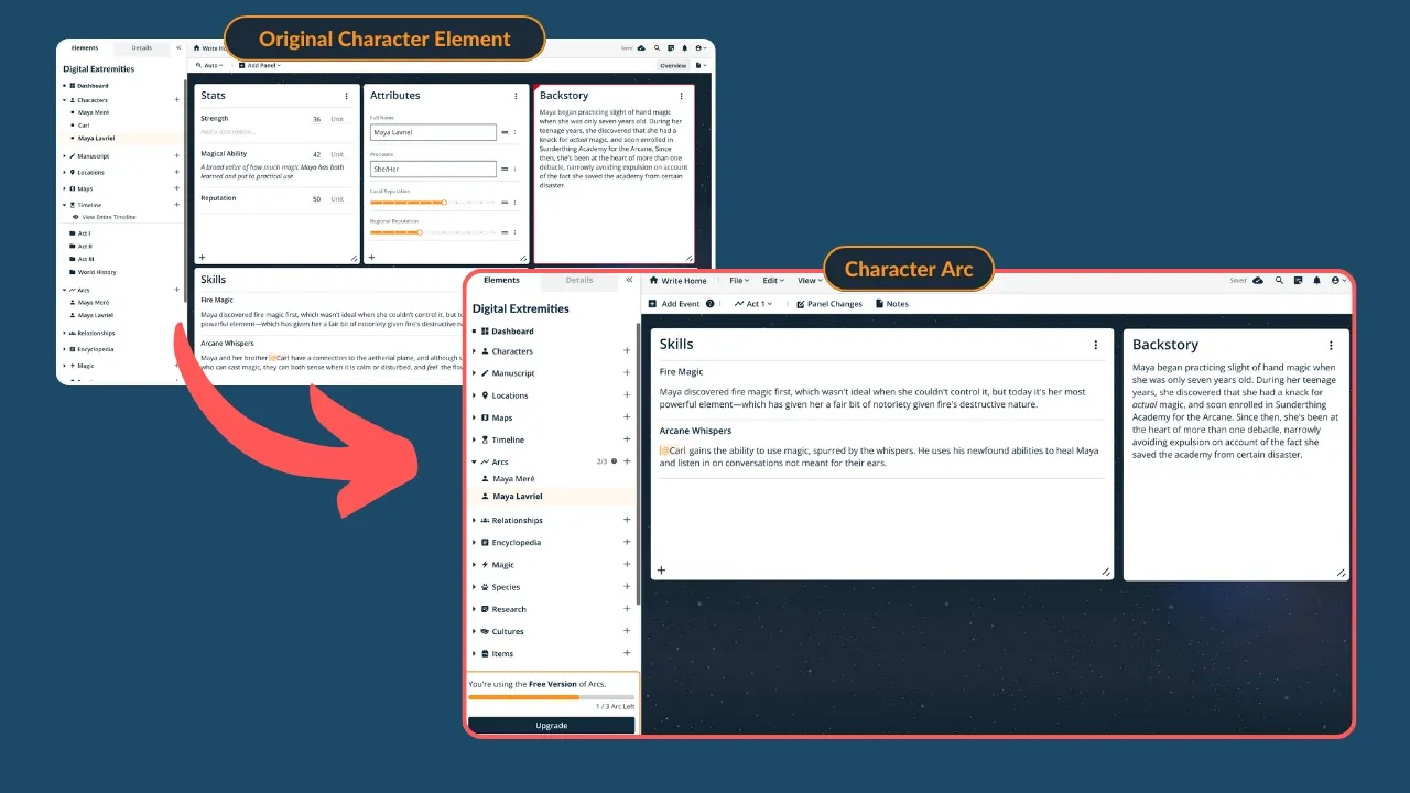 Arcs Module Tutorial