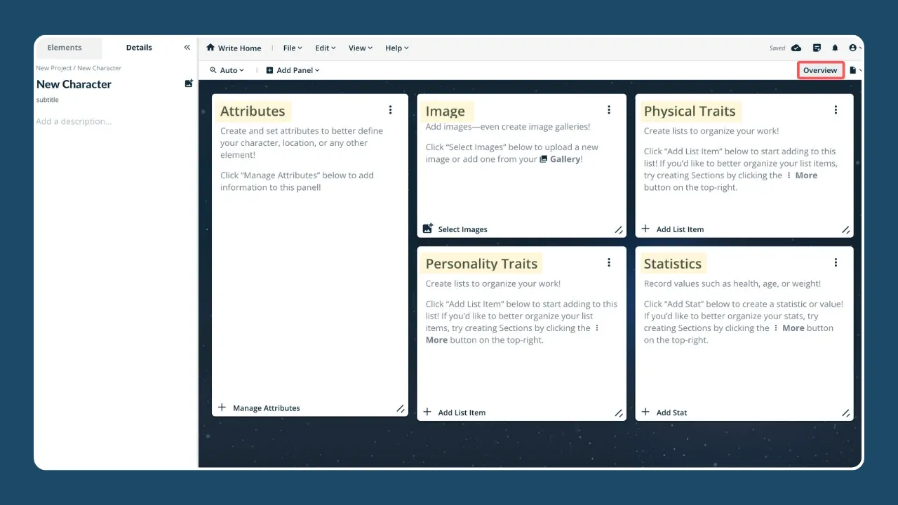 Characters Module Tutorial
