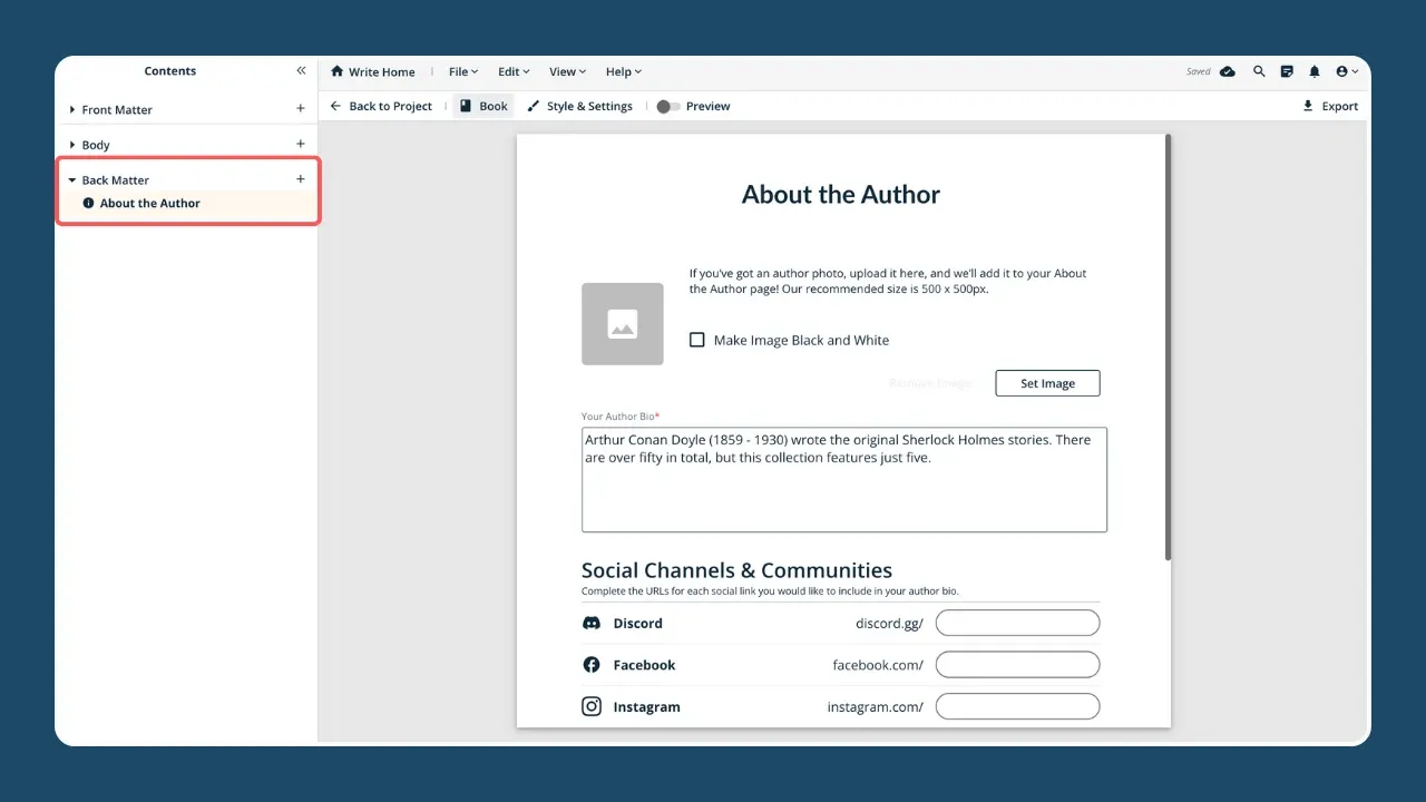 Compile Manuscript Tutorial