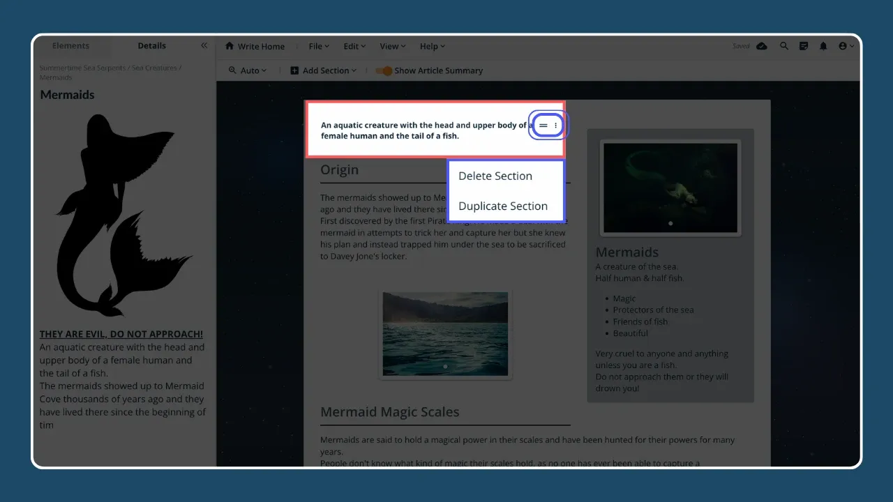 Encyclopedia Module Tutorial
