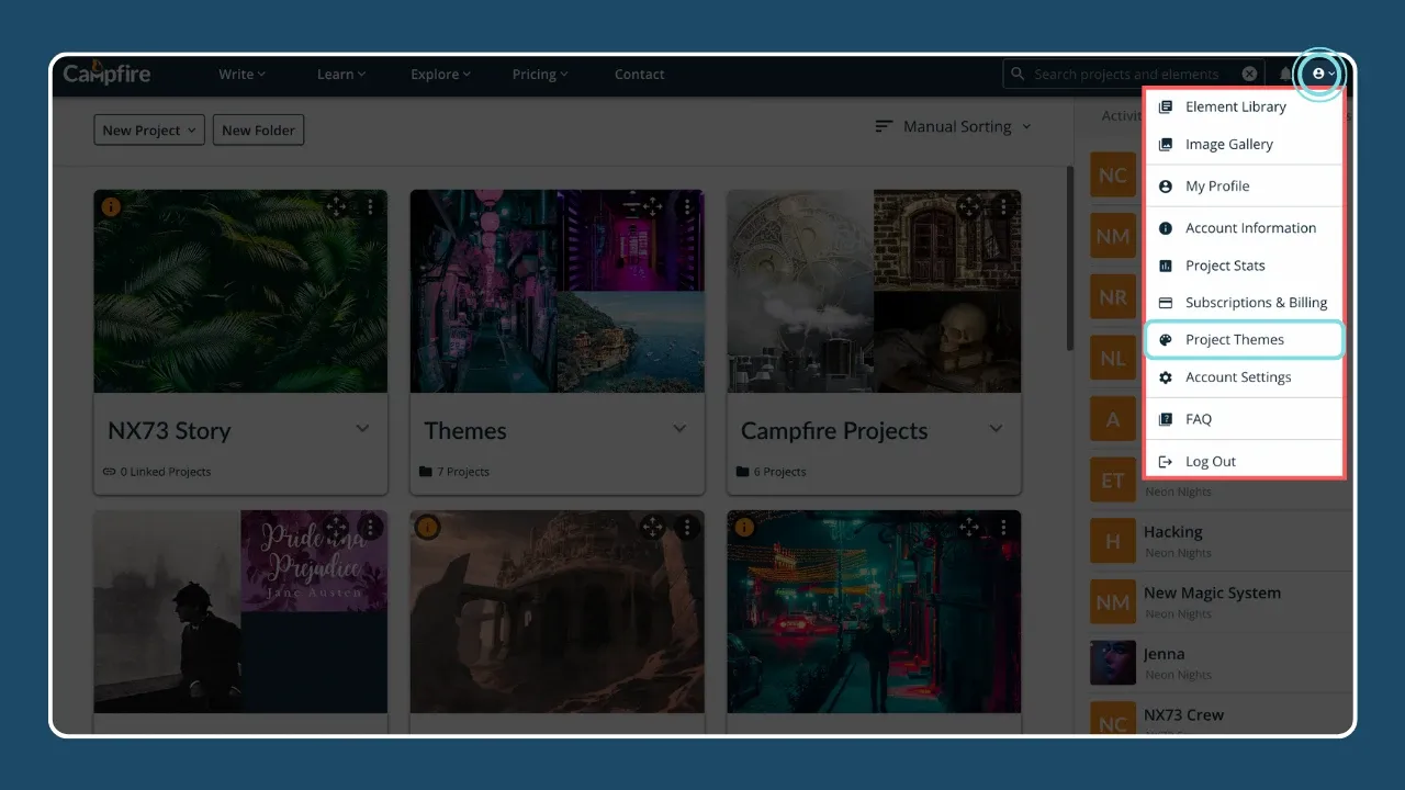 Project Themes Tutorial