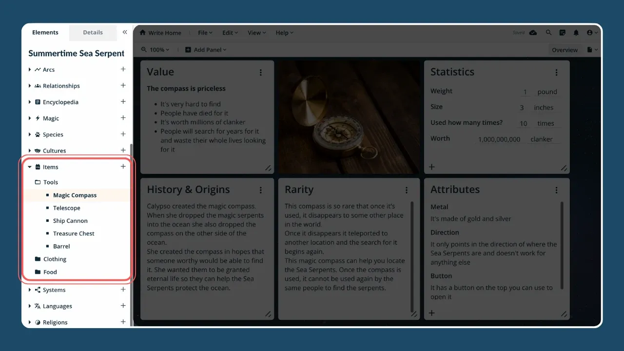 Items Module Tutorial