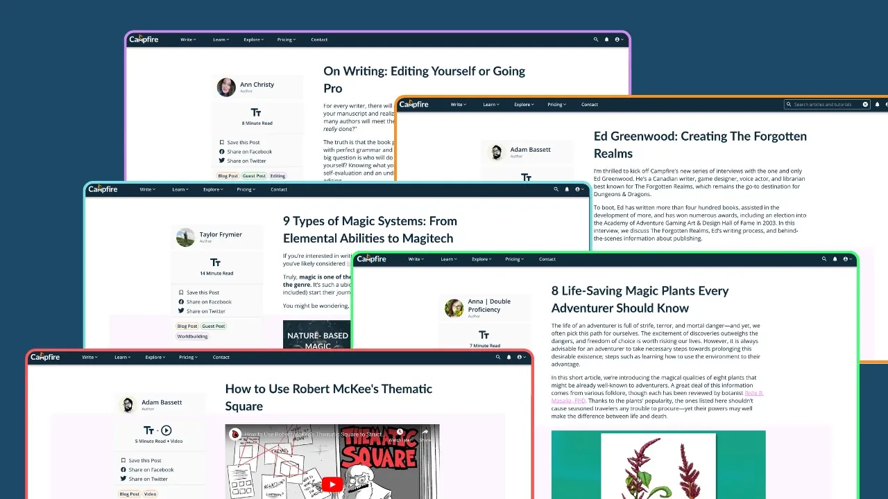 Campfire Navigation Tutorial