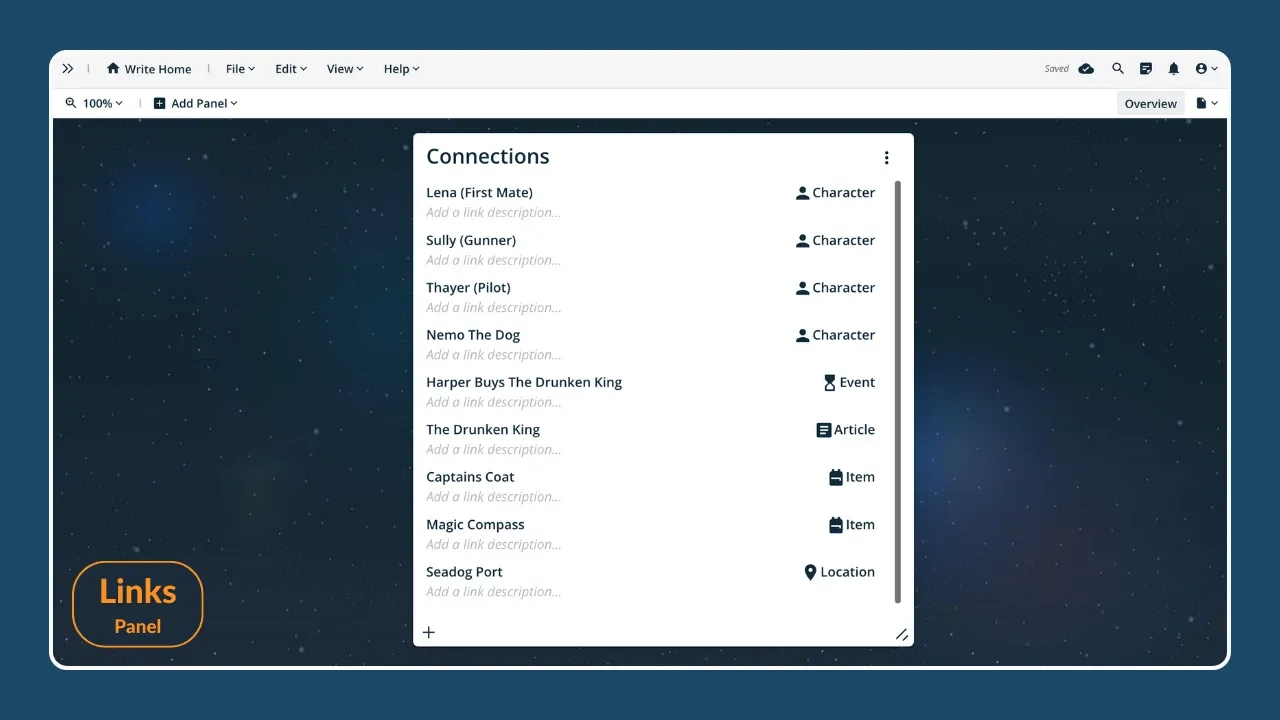 Using Panels In Campfire