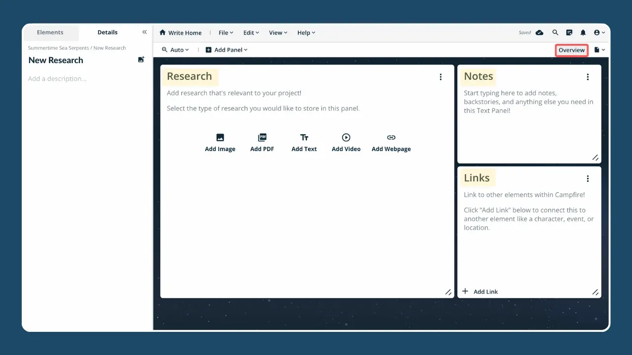 Research Module Tutorial