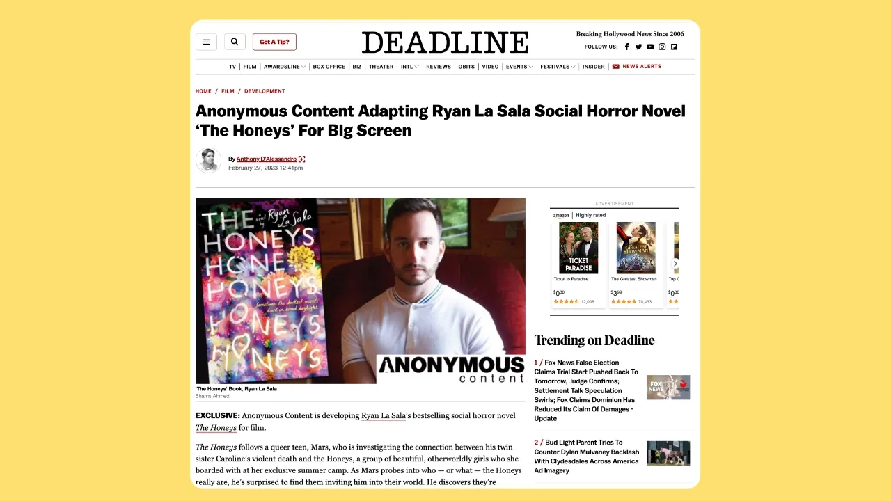 Ryan La Sala: Finding Your Writing Process