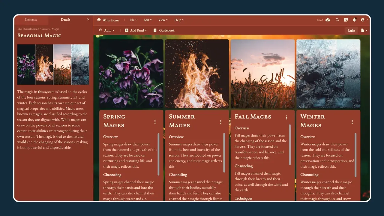 A Comprehensive Guide to Fantasy Calendar Seasons