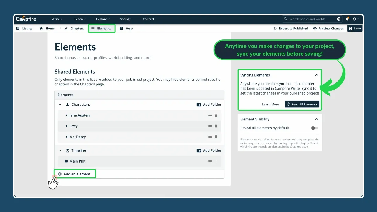 How to Setup Your Published Project For Success on Campfire