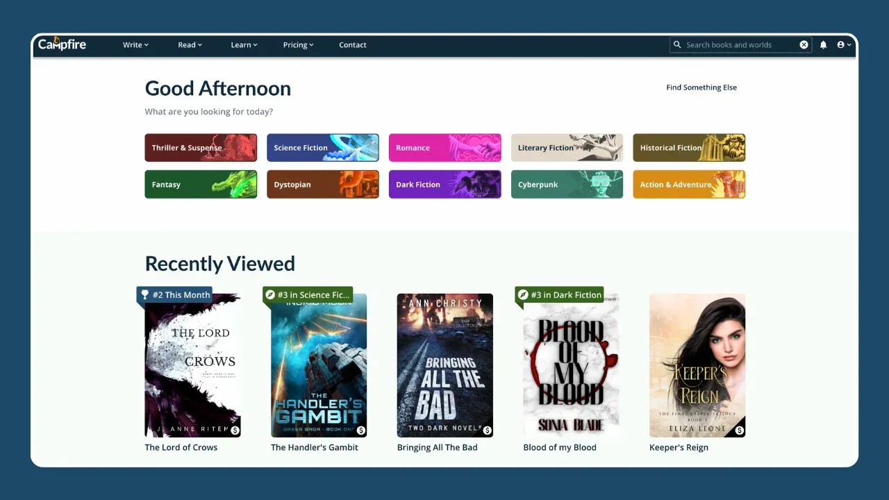 November 2023: New Publishing Controls & Series Pages