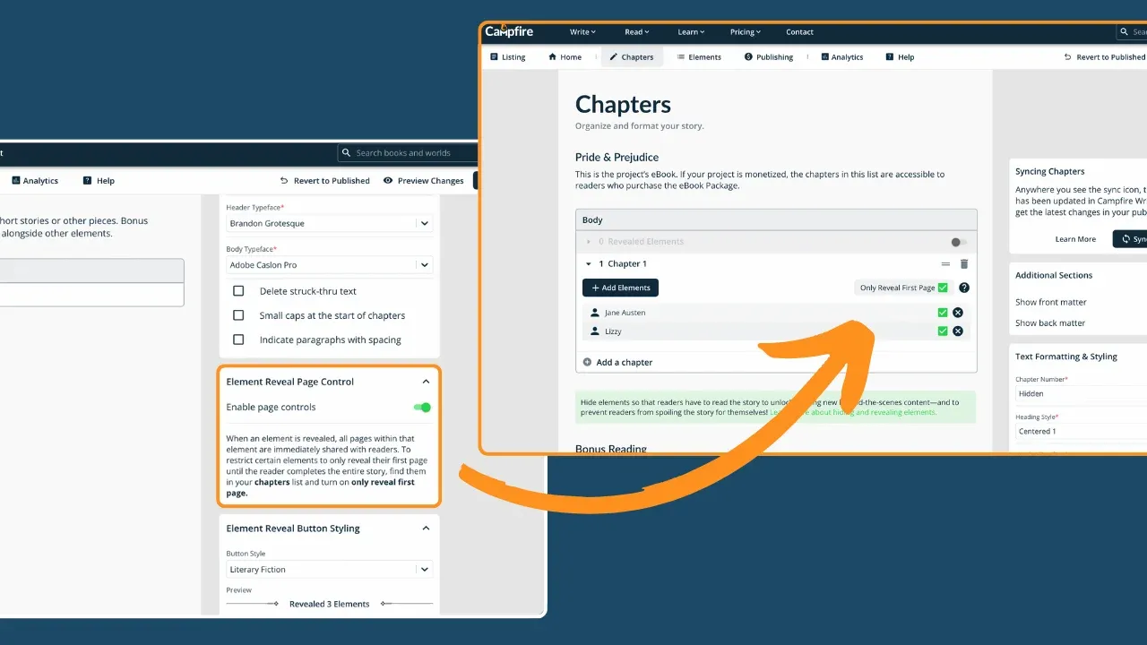 November 2023: New Publishing Controls & Series Pages
