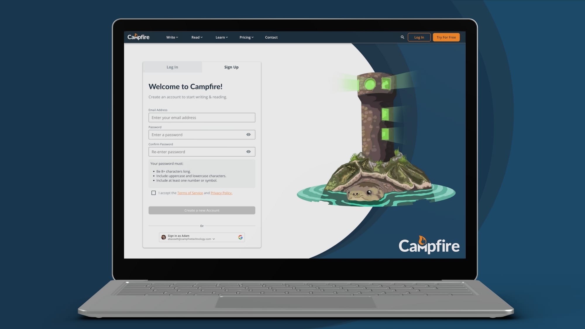 Campfire Navigation Tutorial