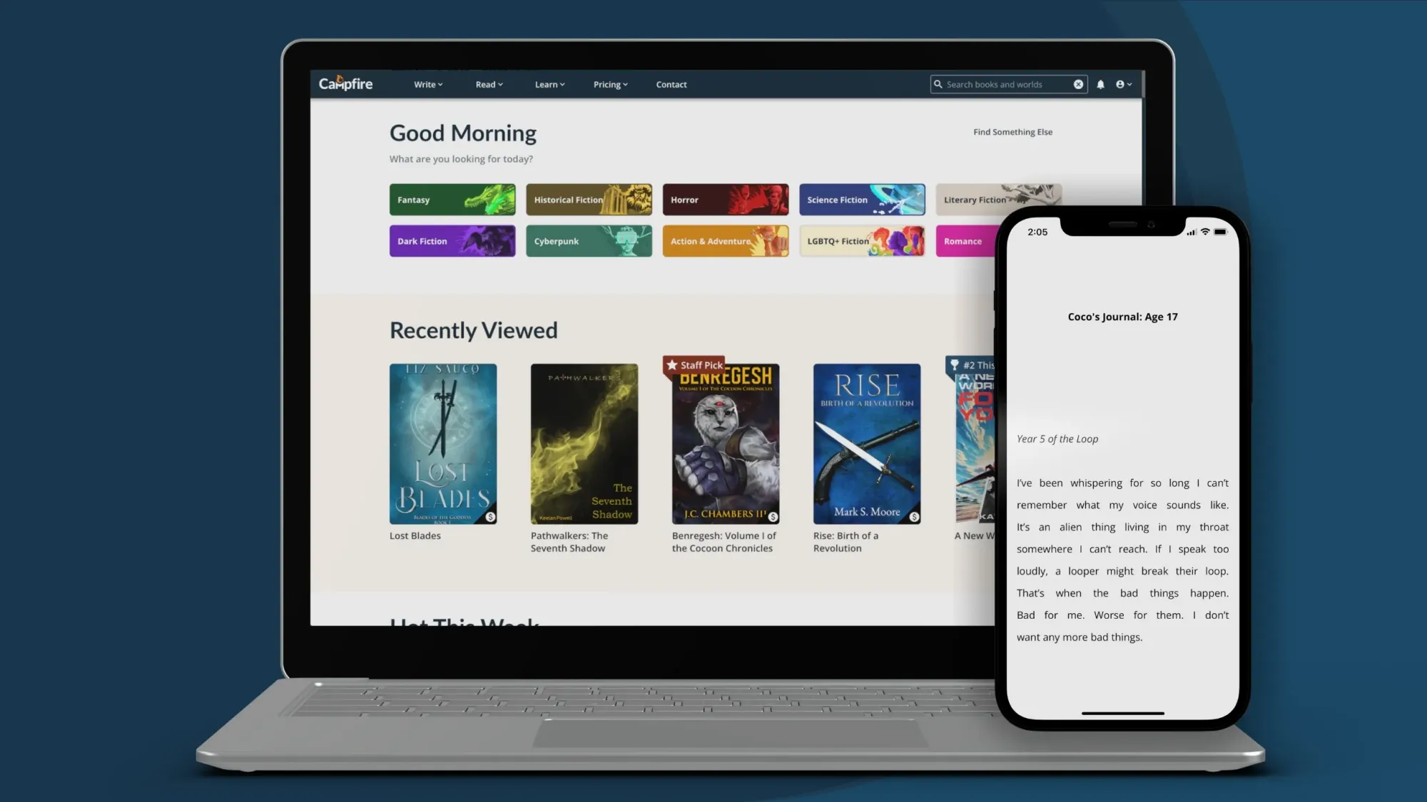How to Self-Publish on Campfire