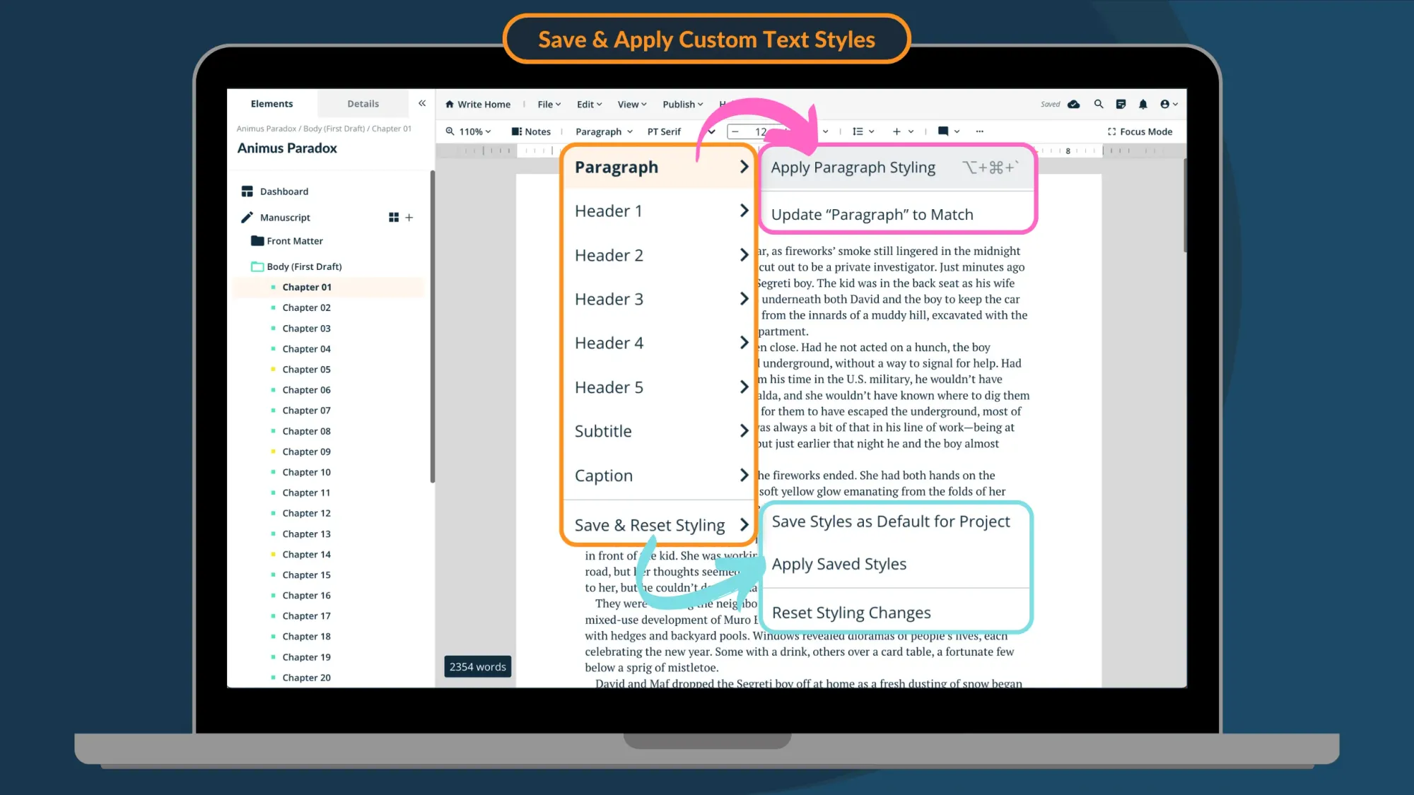 Manuscript Module Tutorial