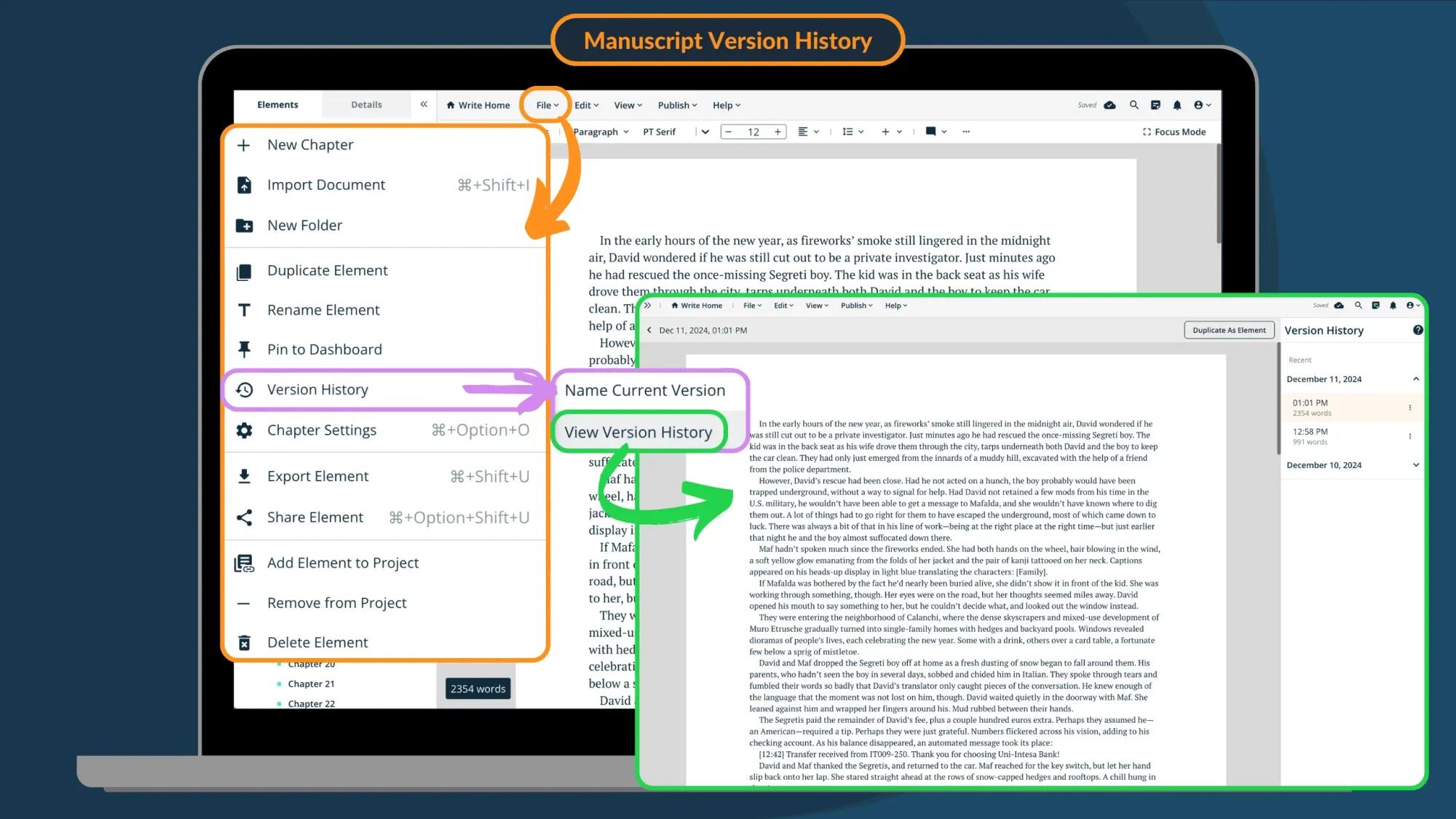 Manuscript Module Tutorial