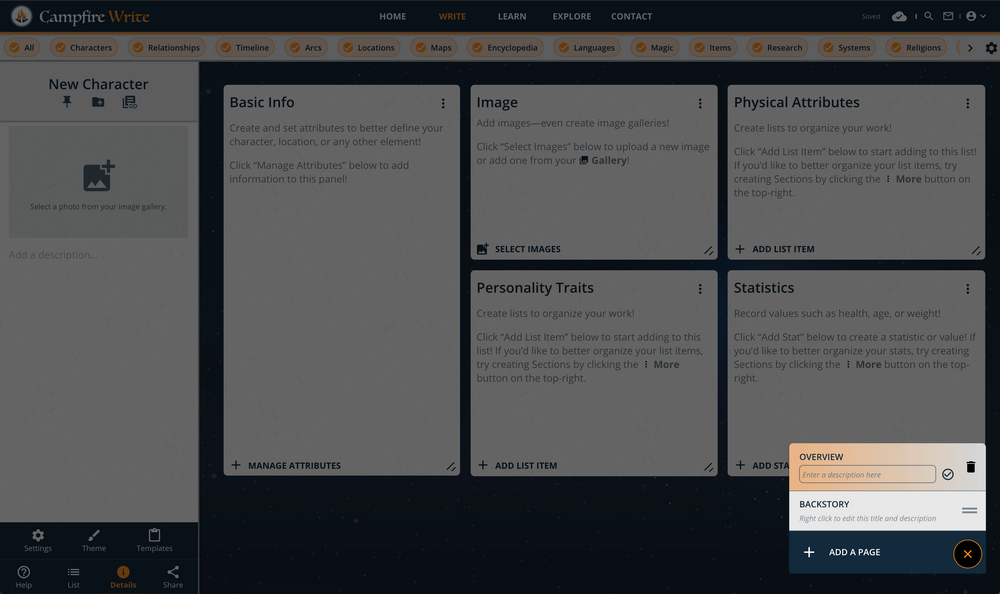 Campfire Write Templates Tutorial